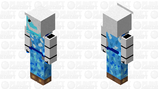 Old lunar (the sun and moon show) Minecraft Skin