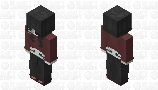 Skeleton girl Minecraft Skin