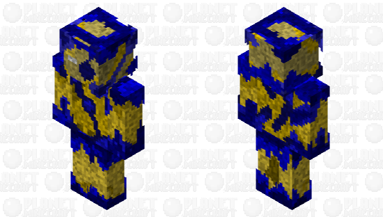 Planet mercury Minecraft Skin