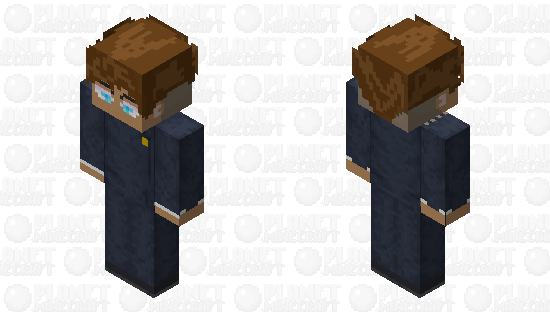 Gui 6 olhos estudante Minecraft Skin