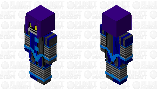 Pimby the Blight (Without Hat) (Pomni Murder drones) Minecraft Skin