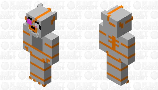 Scortch Testing Fase Minecraft Skin