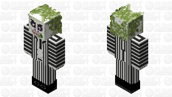 Betelgeuse (Striped Suit) - Beetlejuice Minecraft Skin