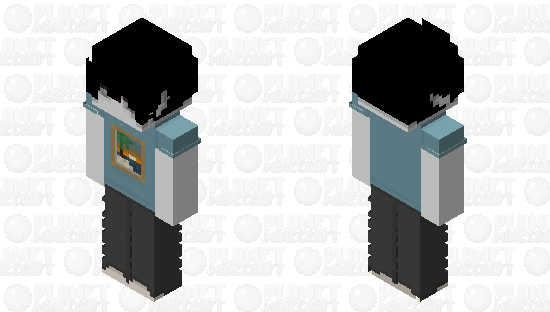 walking art museum Minecraft Skin