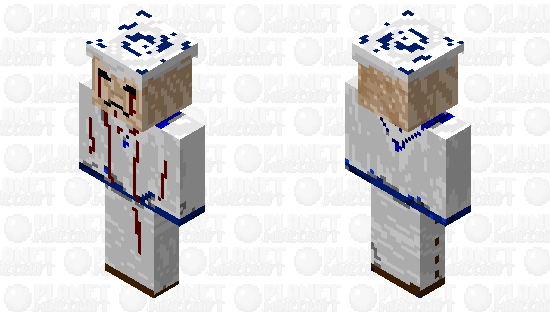 Robert the doll Minecraft Skin