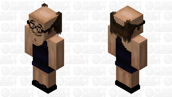 The Trash Man Minecraft Skin