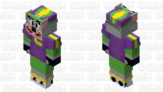 Chuck E Cheese Minecraft Skin