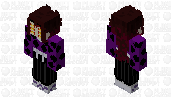 Kokushibo kizuki superior Minecraft skin Minecraft Skin