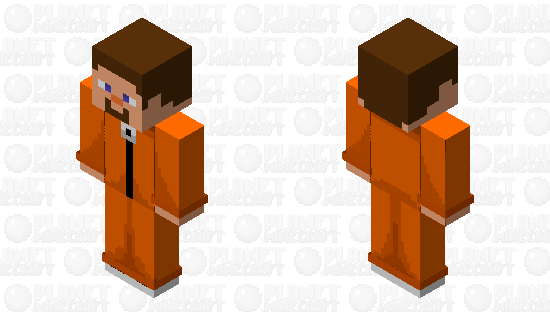 Prison Steve Minecraft Skin