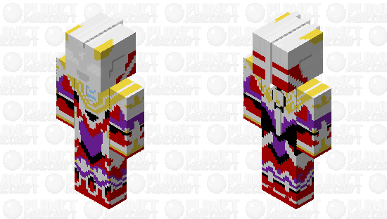 Ultraman Z Gamma Future Minecraft Skin