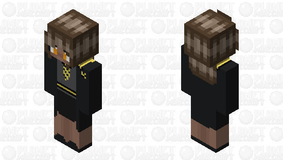 Cute Hufflepuff girl Minecraft Skin