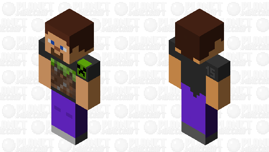 steve skin simple Minecraft Skin