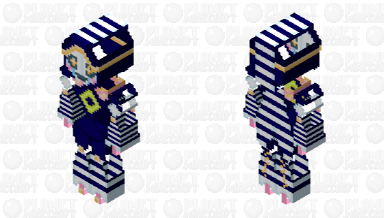 Stylized💠🎭Security Puppet Minecraft Skin