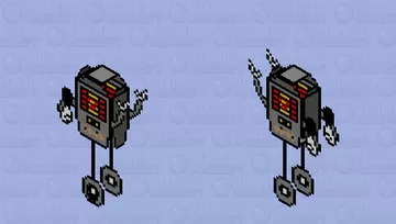 Mini Mettaton - Undertale Minecraft Skin
