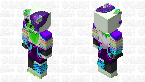 GlamRock Tangle Minecraft Skin