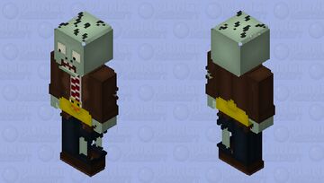 Zombie HD Bedrock Minecraft Skins | Planet Minecraft Community