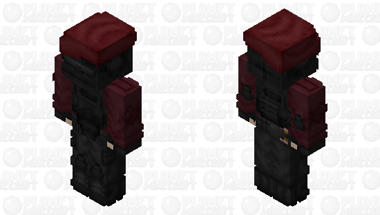 Mobile Task Force Alpha-1 "Red Right Hand" Minecraft Skin