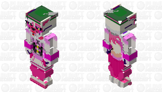 Miss Mangle Minecraft Skin