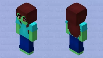 Ender-chan HD (Dangoheart) Minecraft Skin