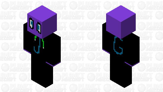 purple blob Minecraft Skin