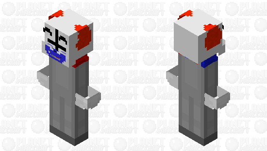 Tricky phase 0 Madness combat G.R (remaker) Minecraft Skin