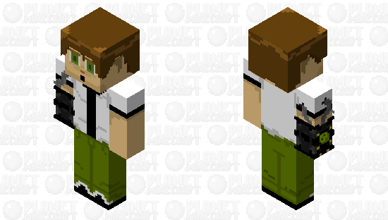 Ben Tennyson - Ben 10 Carnitrix 128 px Minecraft Skin
