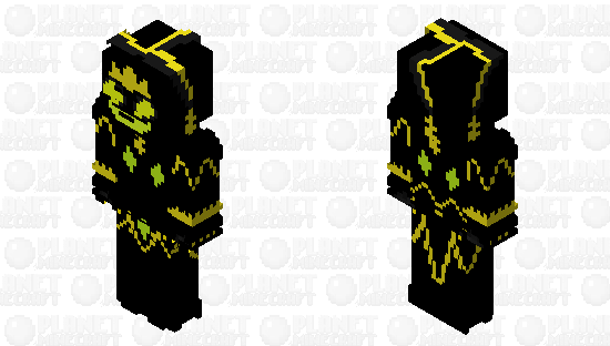 MAMMON DARK FORM (helluva boss) Minecraft Skin