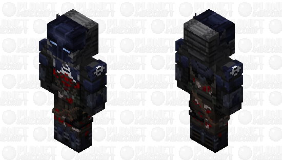 The Arkham Knight (Batman: Arkham Knight) Minecraft Skin