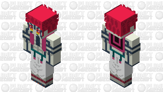 Akaza ranshiki kimetsu Minecraft skin Minecraft Skin