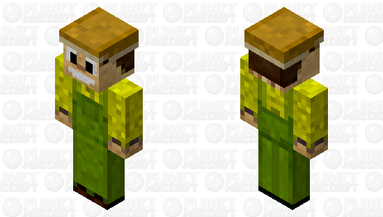 farmagician happy Minecraft Skin