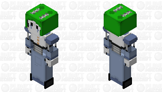 alien bot Minecraft Skin
