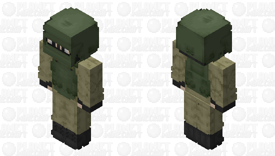 Soviet Spetznaz Soldier Kit Minecraft Skin