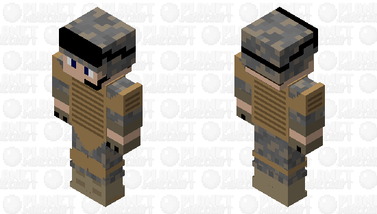 Fixed us army Minecraft Skin