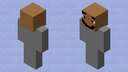 a worried Female Minecraft Skin