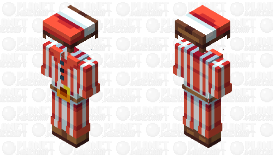 Red Bed Minecraft Skin