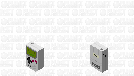 A Wild Nintendo GameBoy! Minecraft Skin