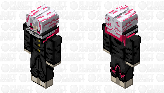 Okarun dandadan minecraft skin Minecraft Skin