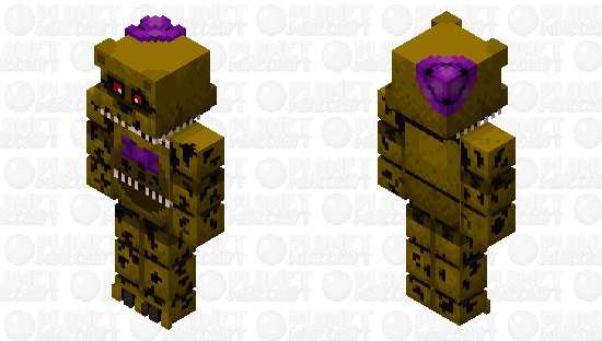 Minecraft Skin Nightmare Fred Bear Fredbear Fnaf Search NovaSkin