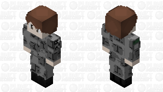 Pattern T-block camo 90s T mount t block Minecraft Skin