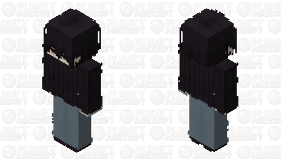 Tsugino Haru/Kuro - Zeno Minecraft Skin