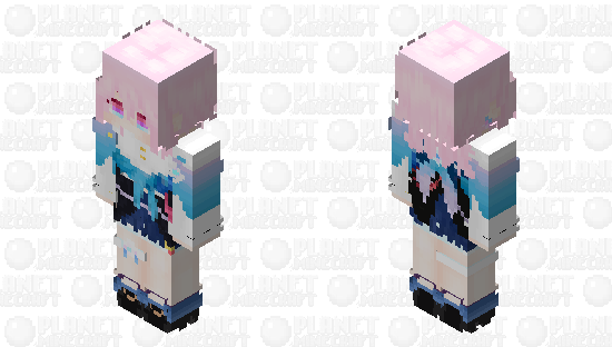 Honkai Star Rail March 7 Minecraft Skin