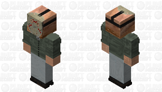 Jason Voorhees Part 3 HD Minecraft Skin
