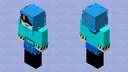 IC-0n from Internecion Cube(HD) Minecraft Skin