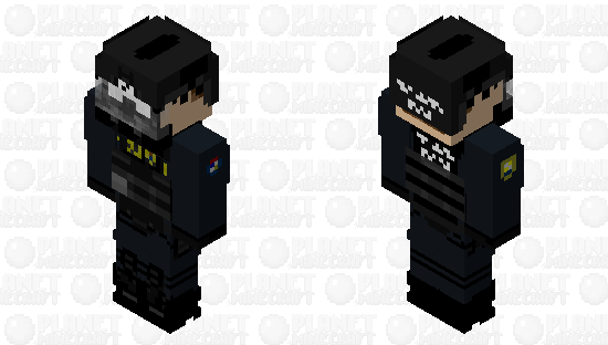 Riot Gear - United States Capitol Police (V1) Minecraft Skin