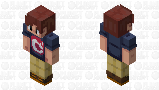 A mojang developer Minecraft Skin