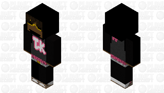 Even my sag be swagger than u hood edition with VEST Minecraft Skin