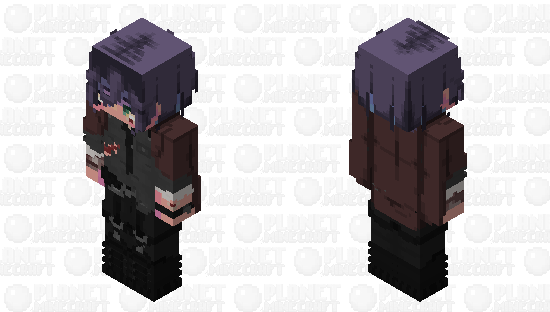 Ghost {Zombie Apocalypse SMP} Minecraft Skin