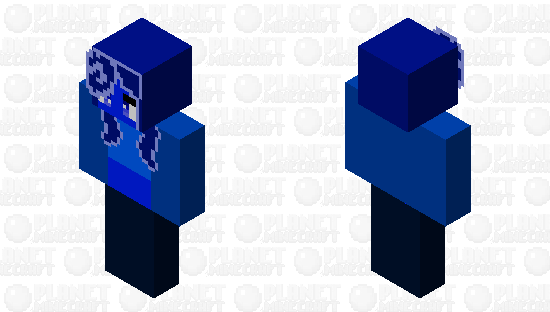 Water Element Wolfie Minecraft Skin