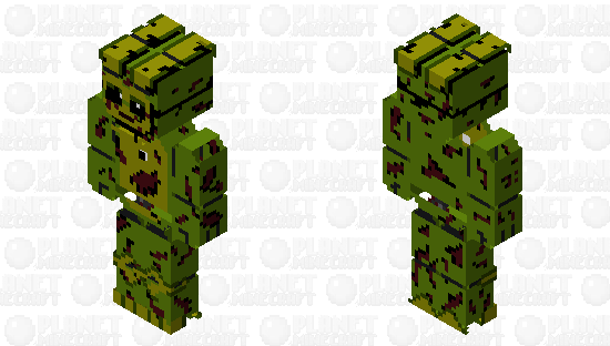 FNAF-Springtrap Minecraft Skin