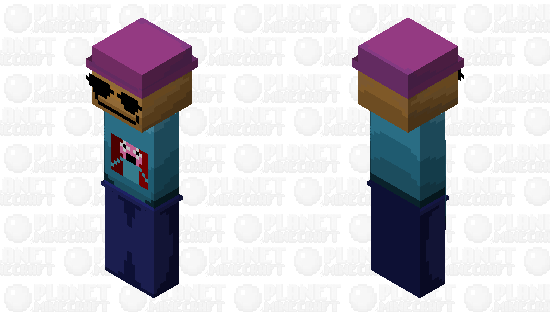 Glog FNF Golden Apple Minecraft Skin